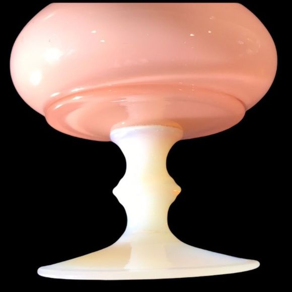 Vintage | Accents | Rare Vintage Pink Opaline Veritable Vase | Poshmark